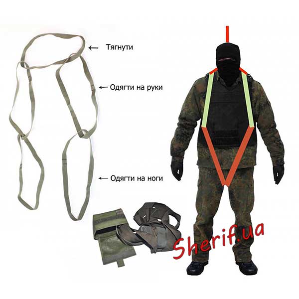 Интернет-магазин Шериф - Евакуаційна стропа "К-5" Combat Rescue Sling з ...