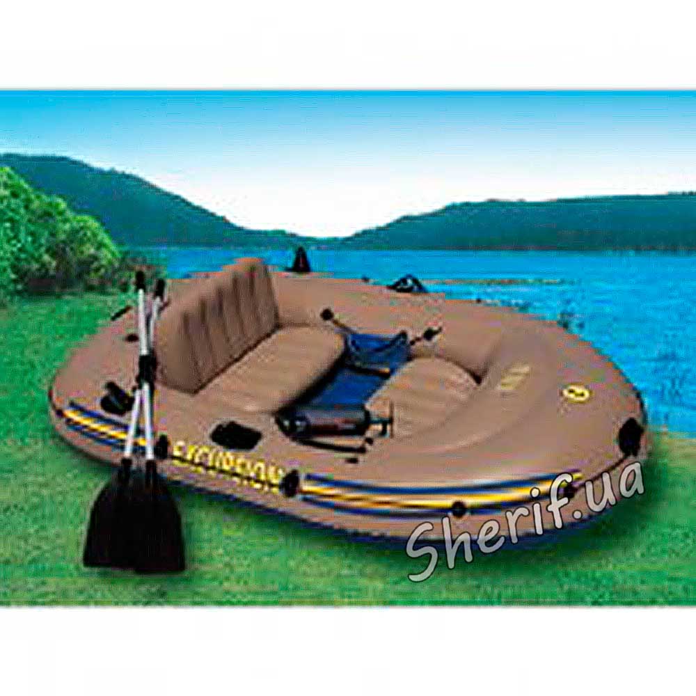 Интернет-магазин Шериф - 68318 Надувний човен Intex Excursion-2 Set ...